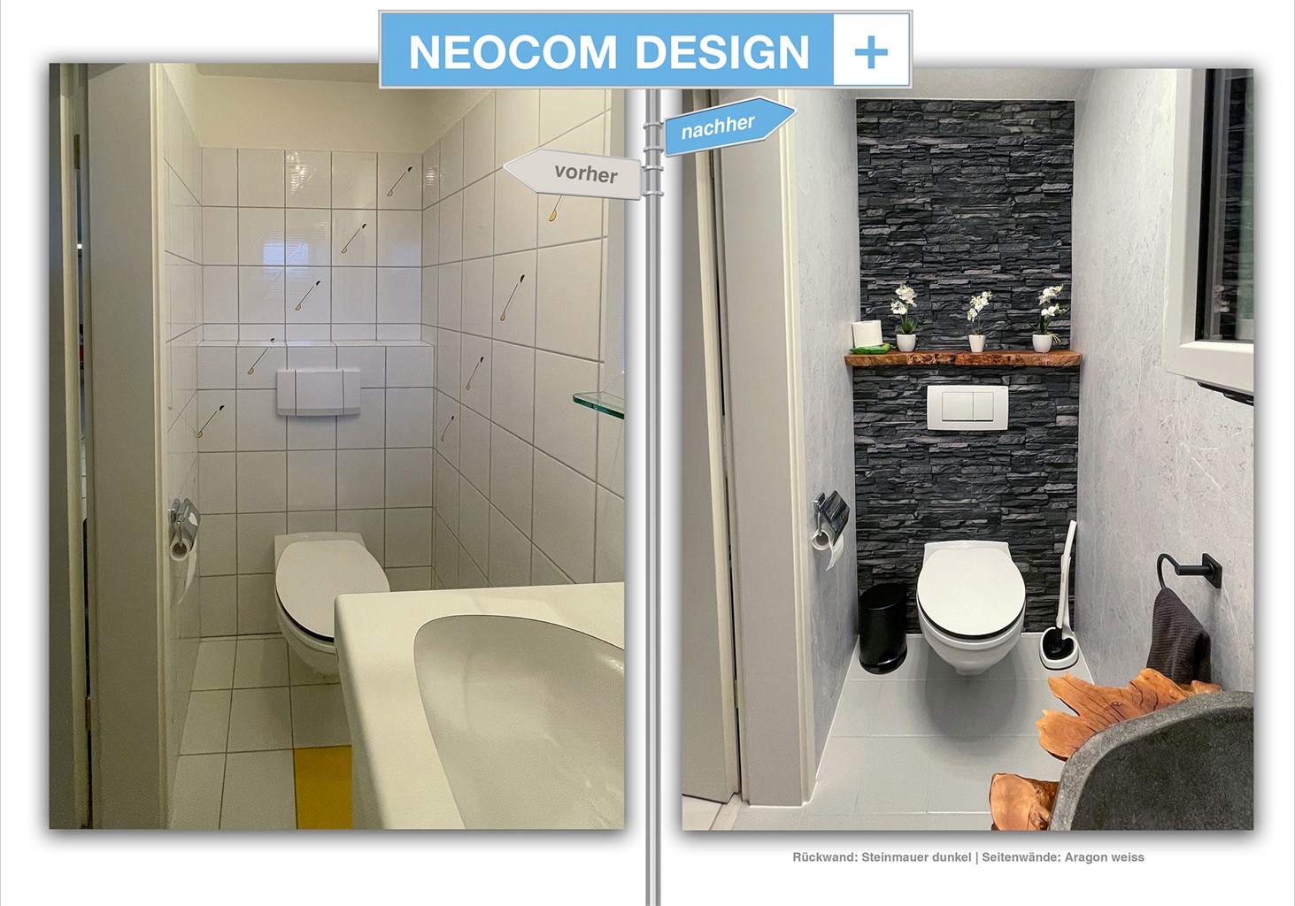 NEOCOM DESIGN+ Wandverkleidung aus Aluverbundplatten