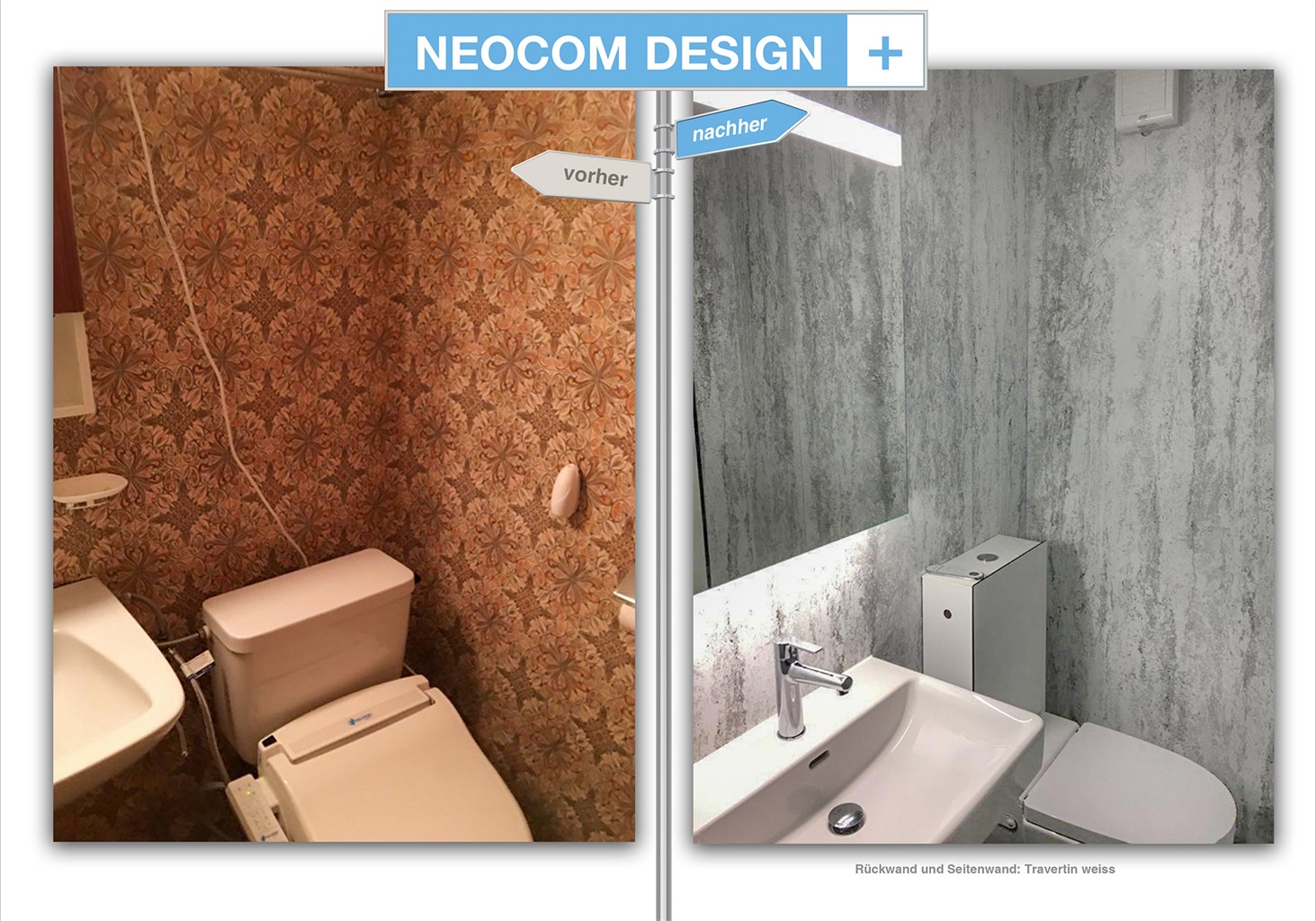 NEOCOM DESIGN+ Wandverkleidung aus Aluverbundplatten